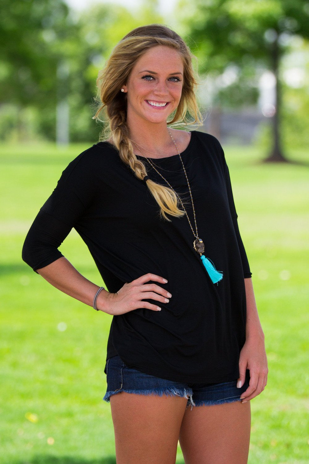 3/4 Sleeve Piko Tops – Piko Clothing